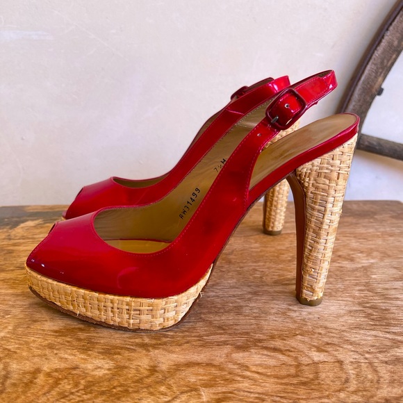 Stuart Weitzman | Shoes | Stuart Weitzman Unique Candy Apple Red ...